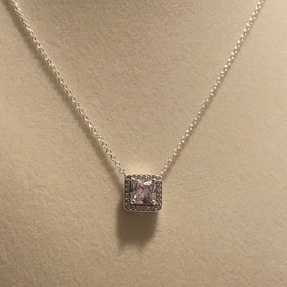 Jewelry | Pandora Square Necklace | Poshmark